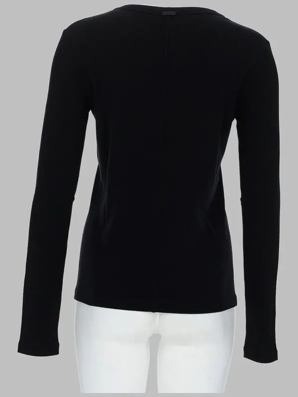 Max Mara Long Sleeve Ribbed T-shirt