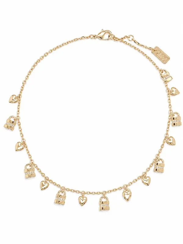 Chloé Collana " Mini Paddington - Gold