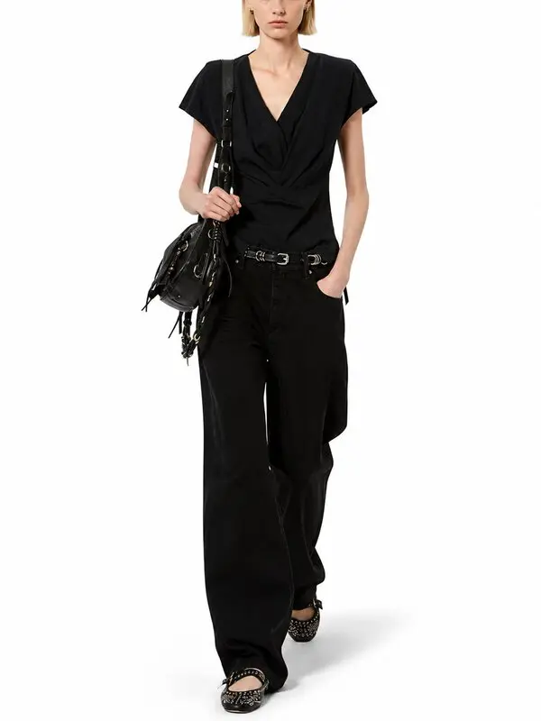 Isabel Marant Étoile Nadrine" T-shirt - Black