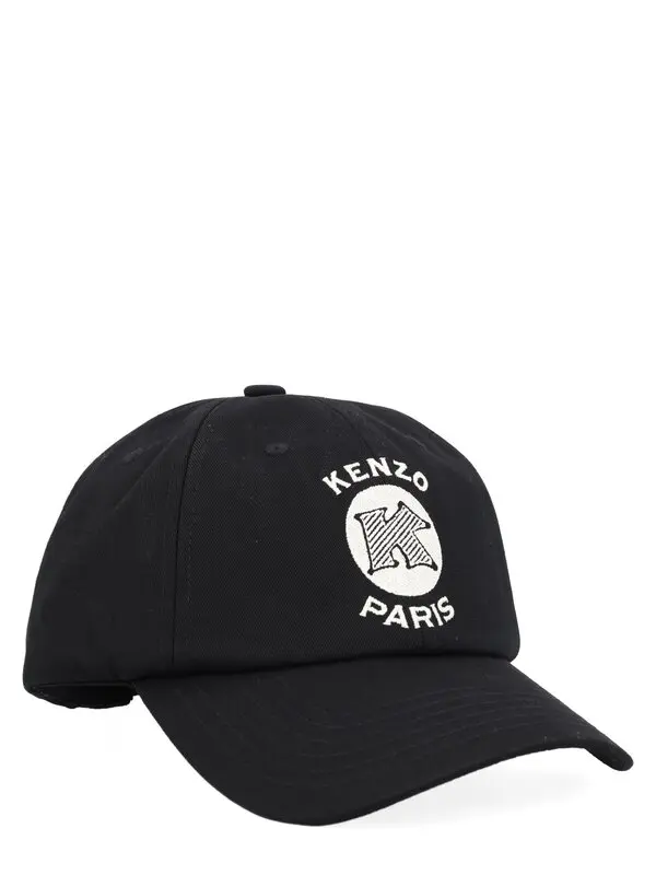 Kenzo Cappello Da Baseball Con Logo