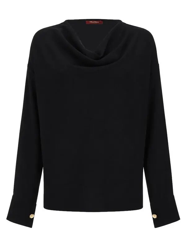 Max Mara Light Technical Cady Blouse