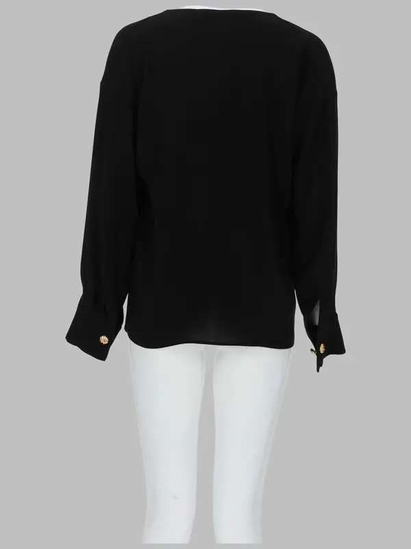 Max Mara Light Technical Cady Blouse