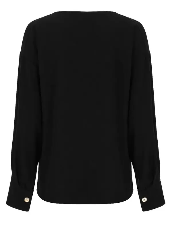Max Mara Light Technical Cady Blouse