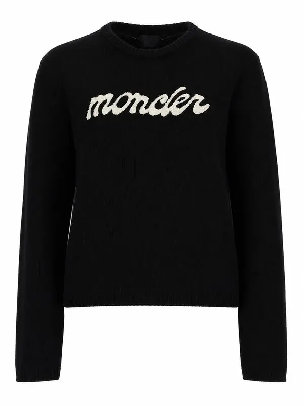 Moncler Maglia With Contrast Logo