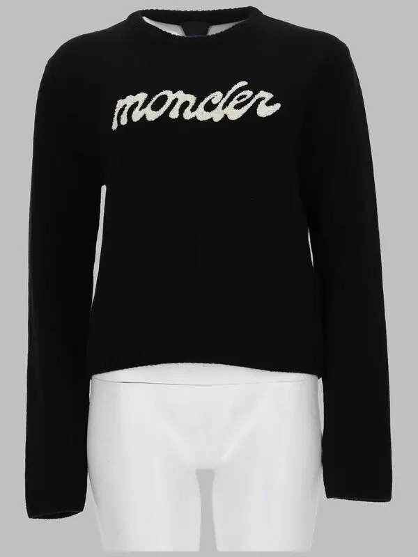 Moncler Maglia With Contrast Logo