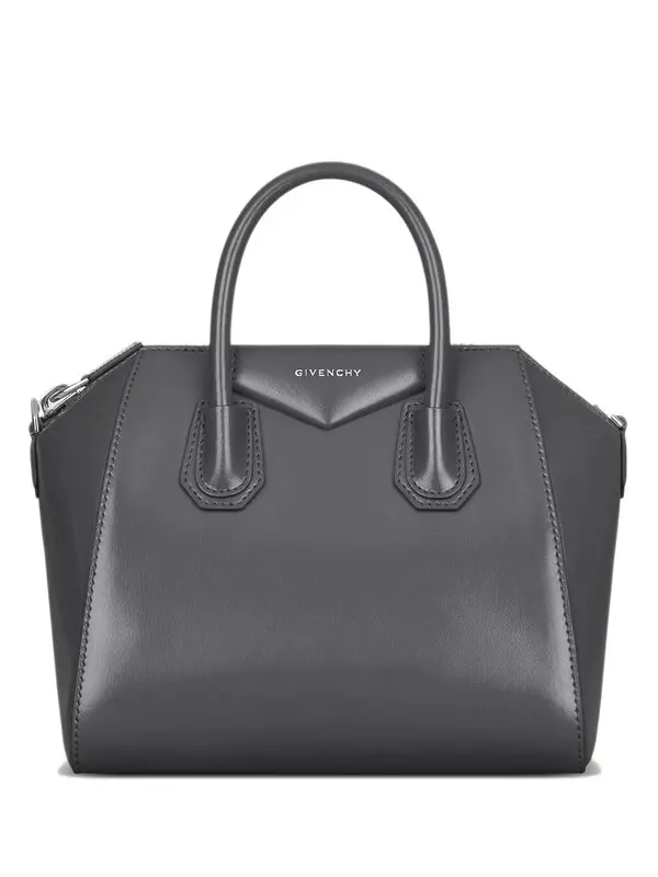 Givenchy Mini Leather Tote Bag - Grigio