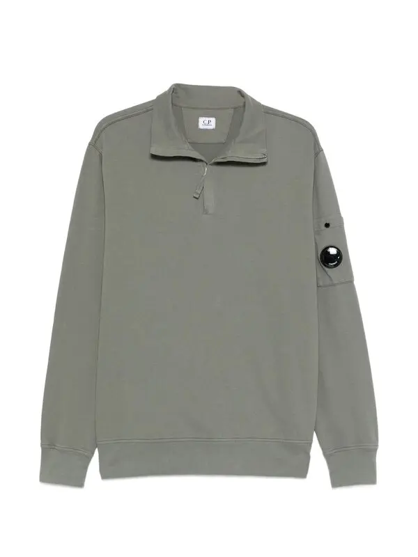 C.P. COMPANY C. P. Company Half-zip Lens Sweatshirt For - Black