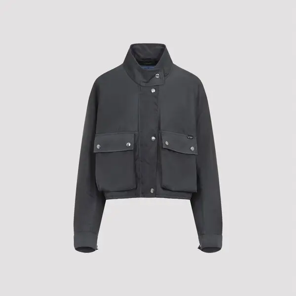 Prada Recycled Polyamide Bomber Jacket