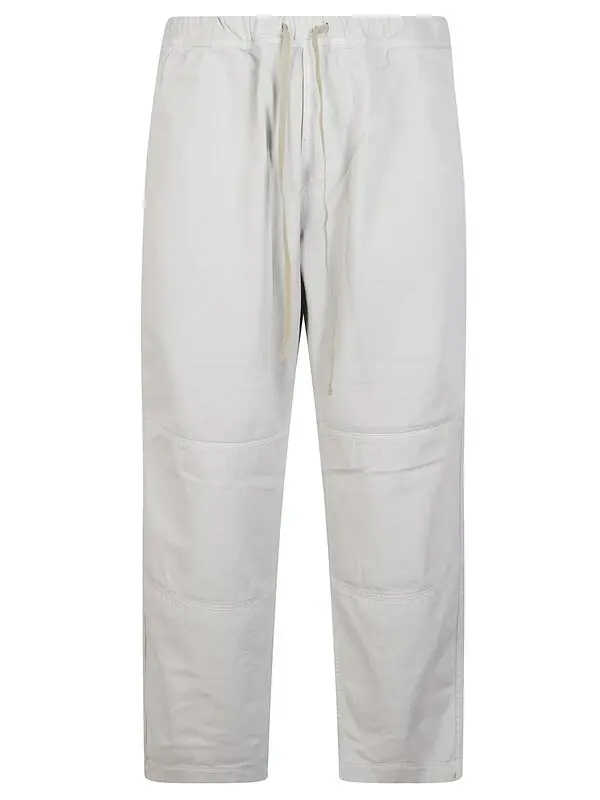 HAIKURE Relaxed Fit Cotton Trousers - Grey