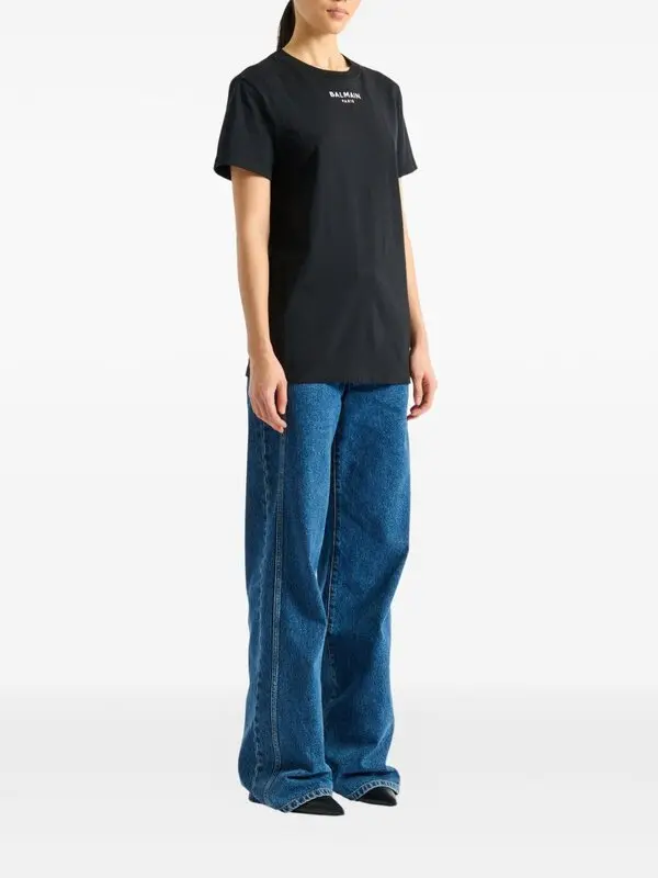 Balmain Logo Cotton T-shirt