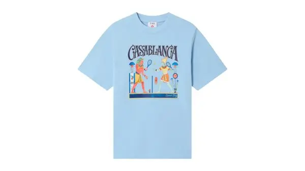 Casablanca Classic Tennis Match Tee Shirt