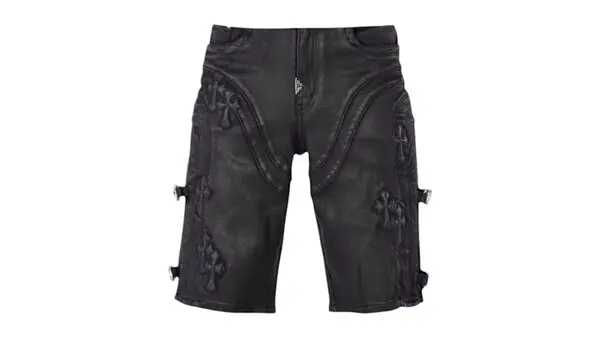 GUAPI All Cross Buckle Shorts