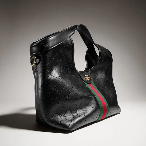 Gucci Giglio Small Tote Bag Leather