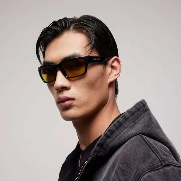 Gucci Rectangular-frame Sunglasses
