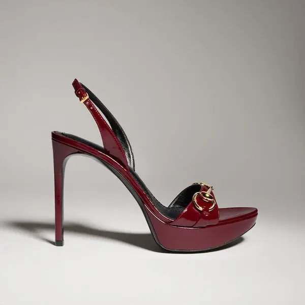 Gucci Donna Platform Sandal Leather