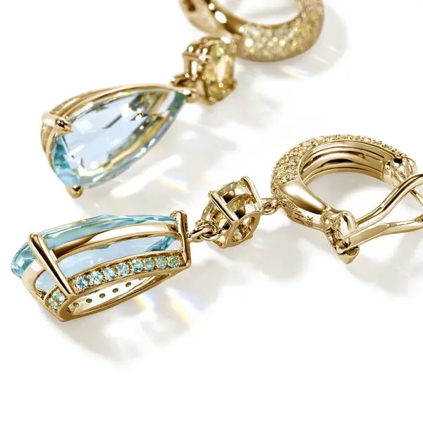 John Hardy Cinta Classic Chain Earrings