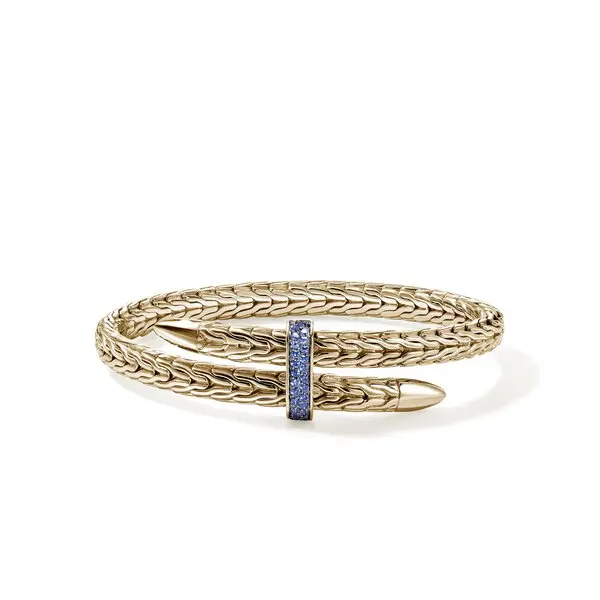 John Hardy Spear Flex Cuff Gemstones