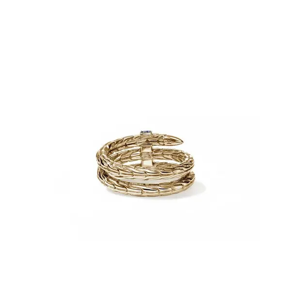 John Hardy Spear Double Wrap Ring Gemstones