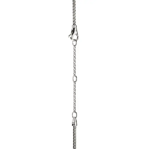 John Hardy Jh Essential Pave Necklace, Gold Gemstones