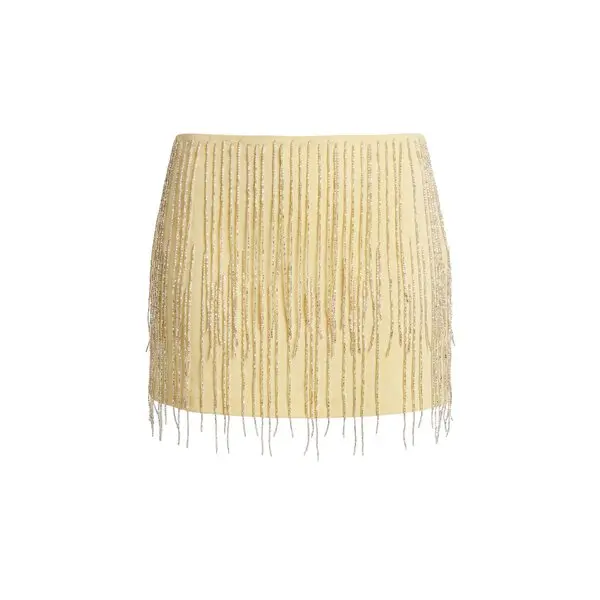 KHELA THE LABEL Make A Scene Skort In Butter - Yellow