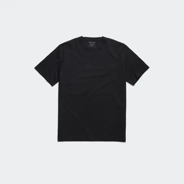 Canada Goose Vantage Embroidered T-shirt - Black