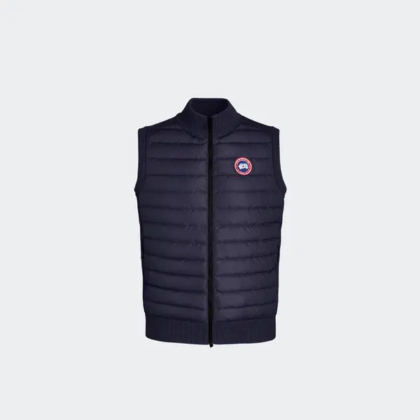 Canada Goose Hybridge Knit Gilet - Navy