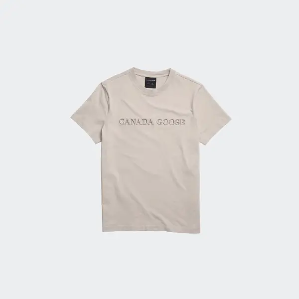 Canada Goose Emersen Embroidered T-shirt - Limestone