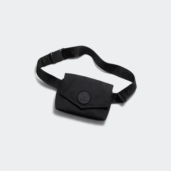 Canada Goose Mini Waist Pack In Cordura - Black
