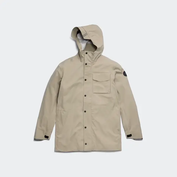 Canada Goose Nanaimo Waterproof Rain Jacket - Limestone