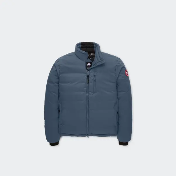 Canada Goose Lodge Jacket With Matte Finish - Ozone Blue