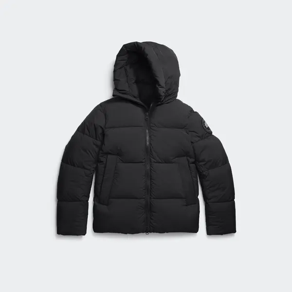 Canada Goose Crofton Enduraluxe Puffer Jacket With Hood - Black