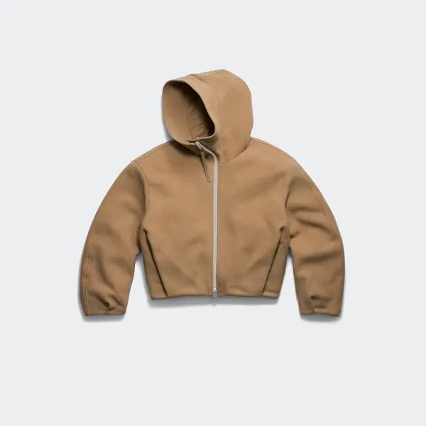 Canada Goose Chilliwack Wool Bomber With Hood - Tan
