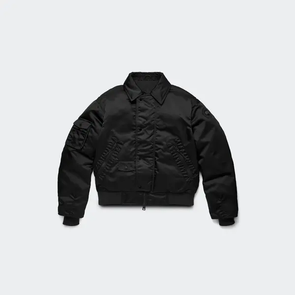 Canada Goose Seguin Aviator Bomber Jacket - Black