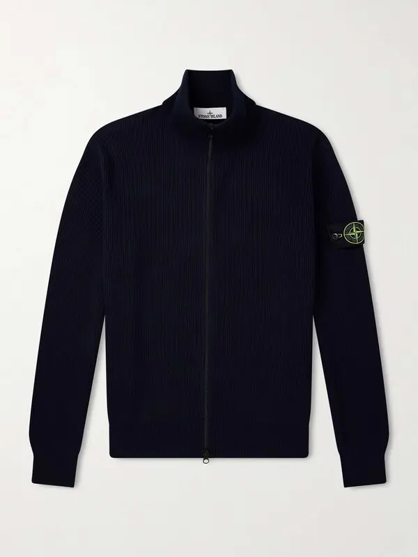 Stone Island Ribbed Cotton Sweater