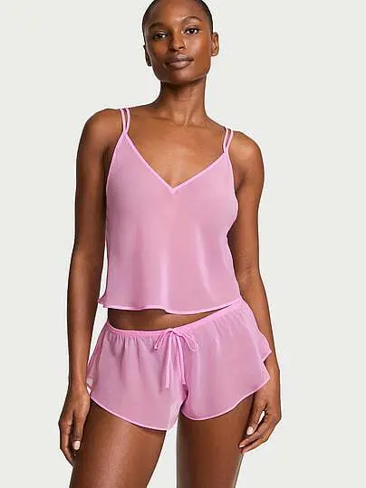 Victoria's Secret Chiffon Flutter Short - Pink
