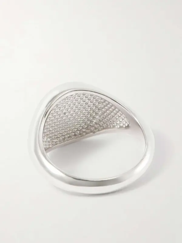 VIVIENNE WESTWOOD Sigillo-debossed Recycled Ring