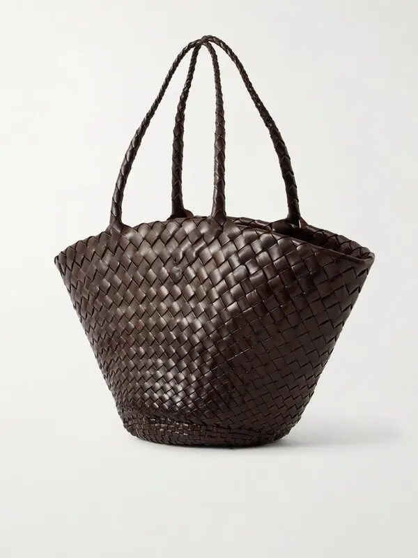 Dragon Diffusion Egola Woven Leather Tote