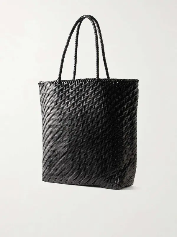 Dragon Diffusion Big Woven Leather Tote Bag