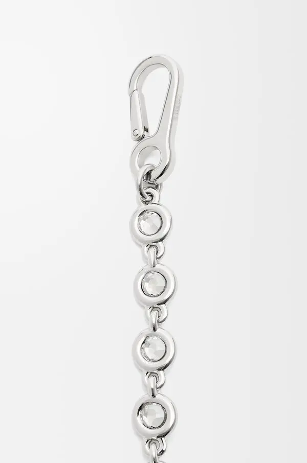 Loewe Donut Chain In Brass - Silver