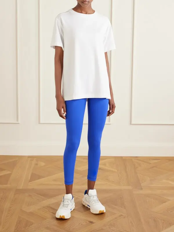 Lululemon Wunder Train 25" Everlux High-rise Leggings - Blue