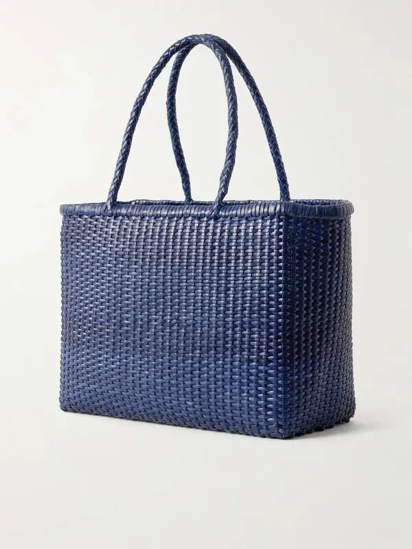 Dragon Diffusion B Weave Leather Tote
