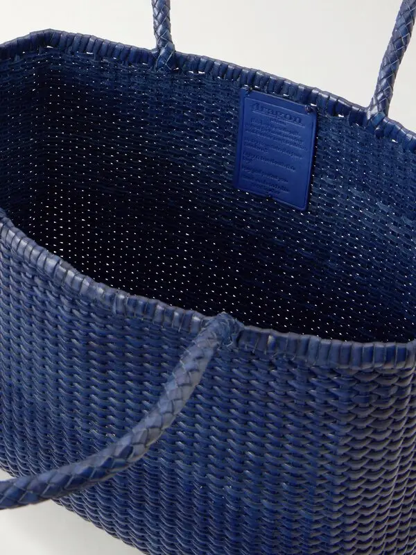 Dragon Diffusion B Weave Leather Tote