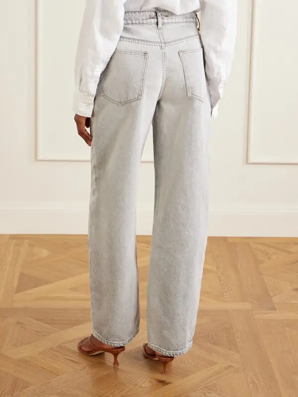 Ossou Ryder Low-rise Boyfriend Jeans - Blue