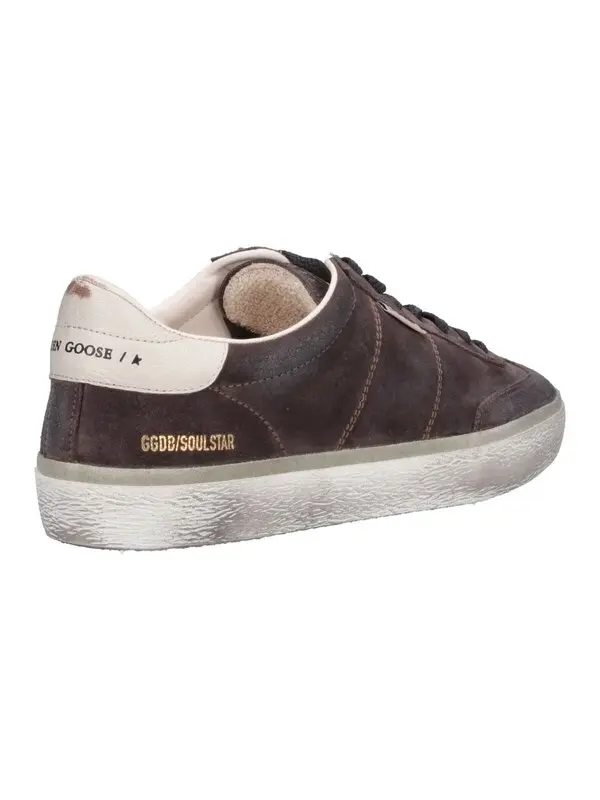 GOLDEN GOOSE Soulstar Suede Sneakers - Brown
