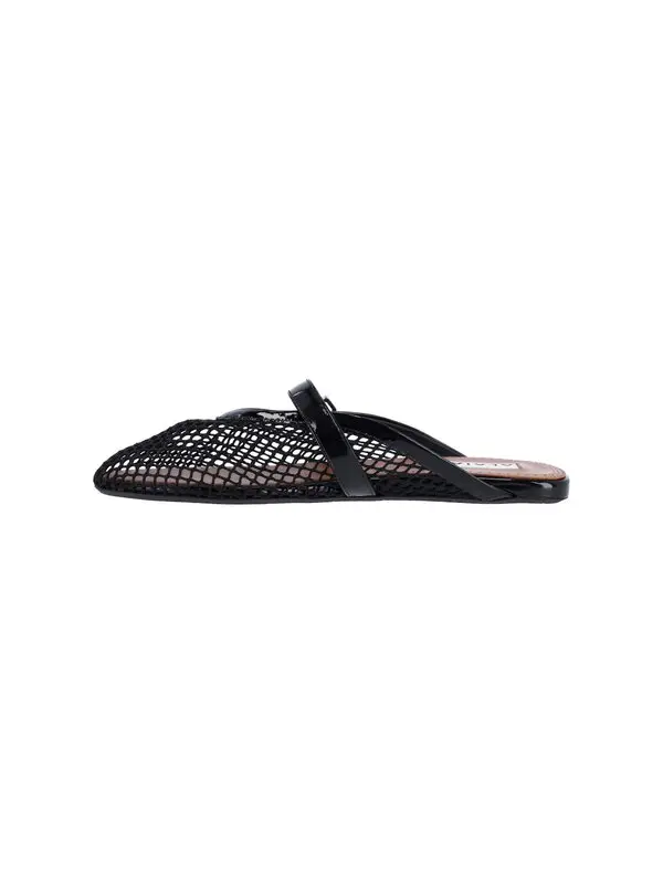 Alaïa Mules In Mesh