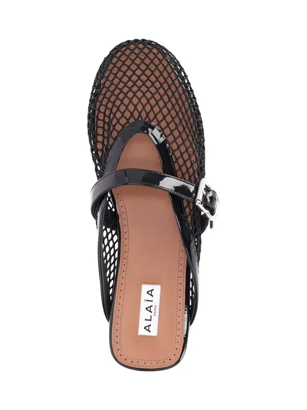 Alaïa Mules In Mesh