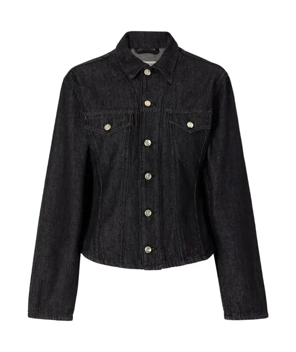 Ossou Palo Denim Jacket - Black