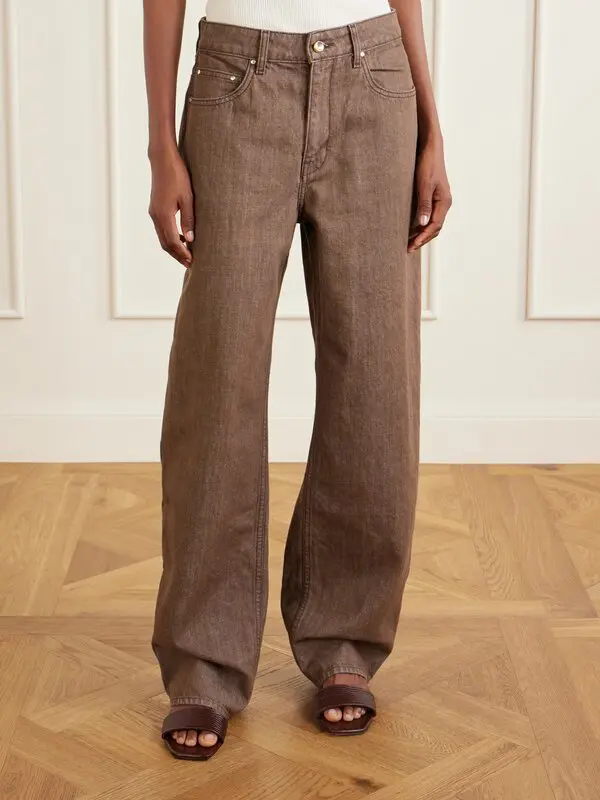 Ossou Rider Low-rise Boyfriend Jeans