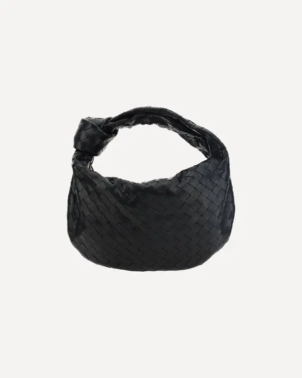 Bottega Veneta Teen Jodie Handbag - Black