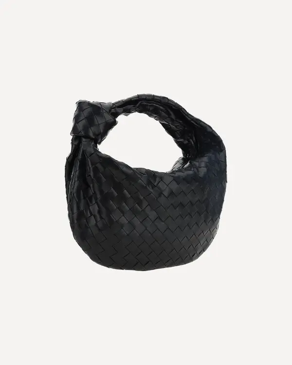 Bottega Veneta Teen Jodie Handbag - Black
